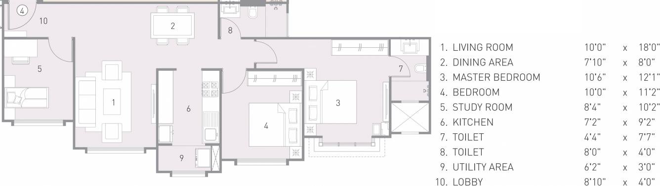 Hubtown Rising City in Ghatkopar East, Mumbai @ 1.33 Cr | Price List ...