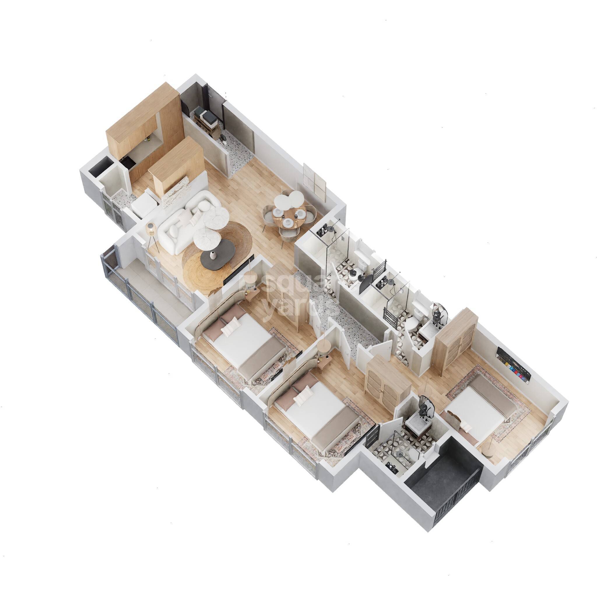 Kalpataru Vivant Floor Plans - Jogeshwari East, Mumbai