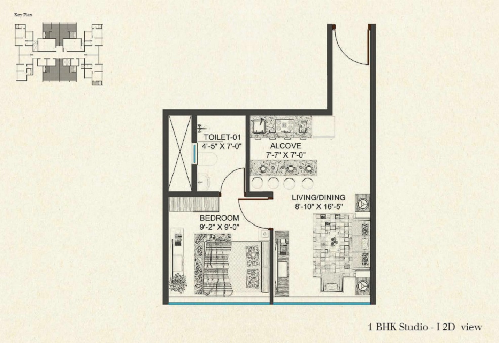 Level The Residences in Andheri West, Mumbai @ 72.95 Lac | Price List ...