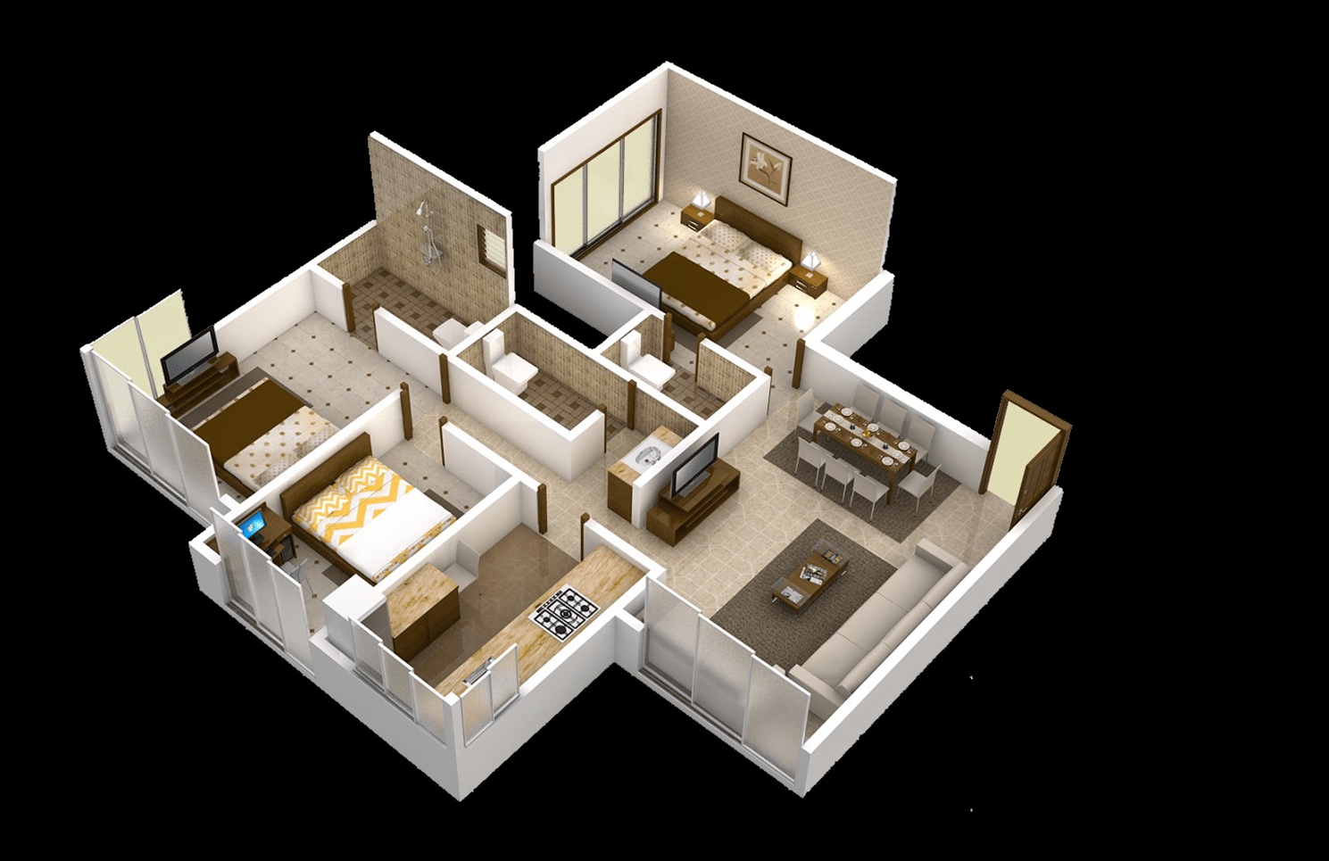 Matoshree Nisarg Floor Plans - Mulund East, Mumbai
