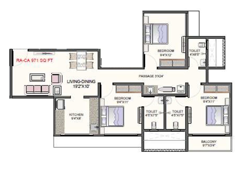 Multi Space Skylark Heights Gorai, Mumbai | Price List, Floor Plan ...