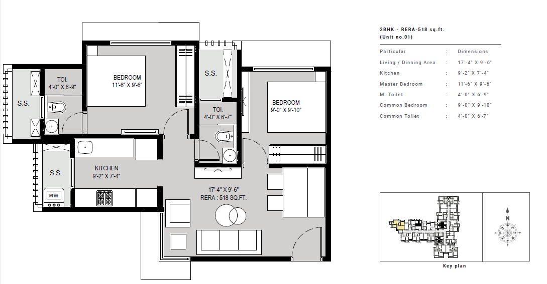 Paradigm Antalya in Oshiwara, Mumbai @ 66.00 Lac | Price List, Reviews ...