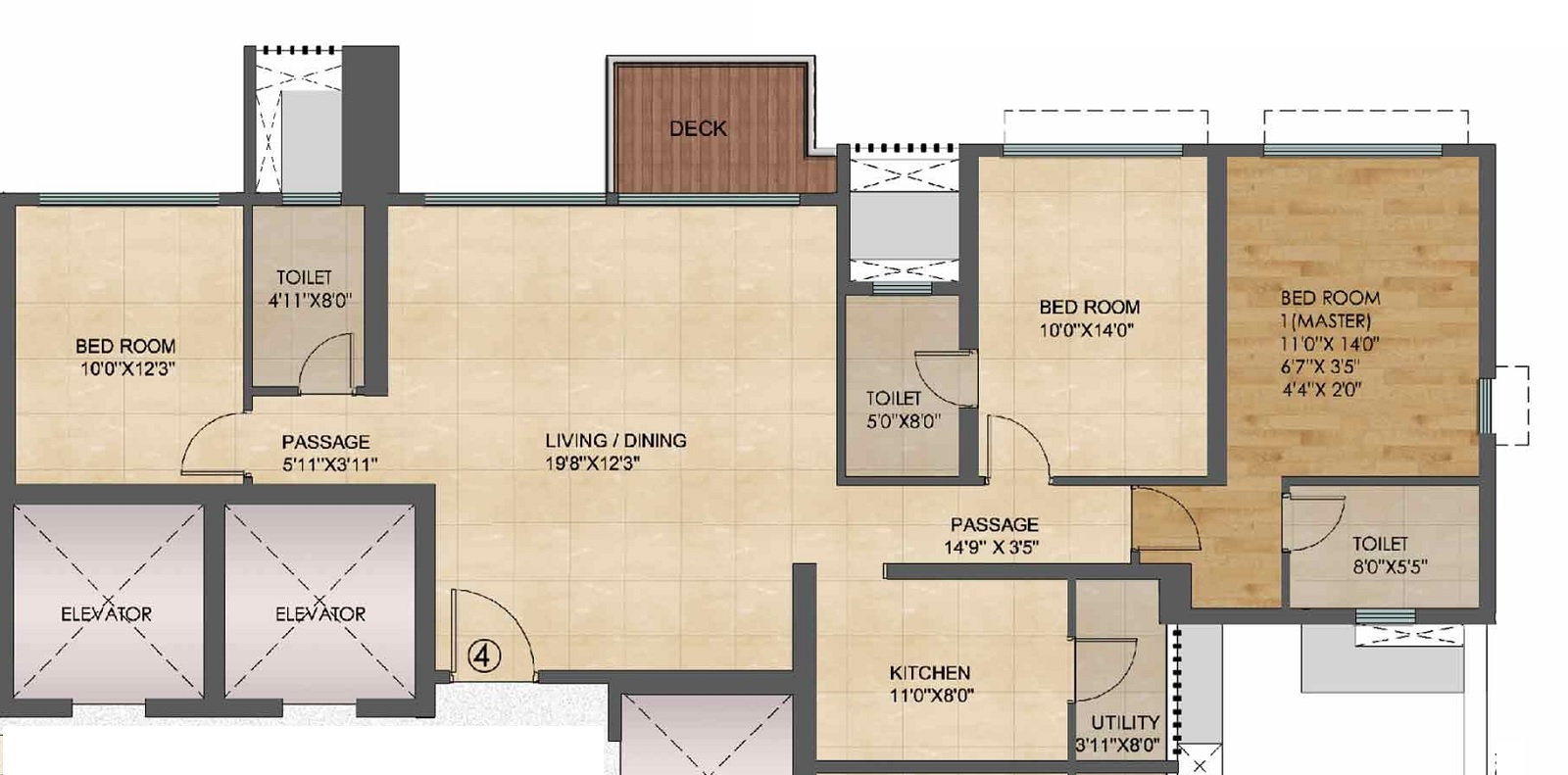 Runwal Bliss Floor Plans - Kanjurmarg East, Mumbai