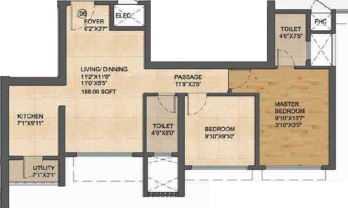 Runwal Bliss Divine Floor Plans - Kanjurmarg East, Mumbai
