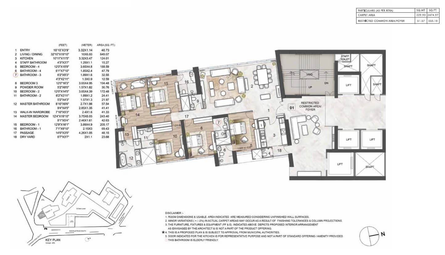 Rustomjee Crown in Prabhadevi, Mumbai @ 7.50 Cr | Price List, Reviews ...