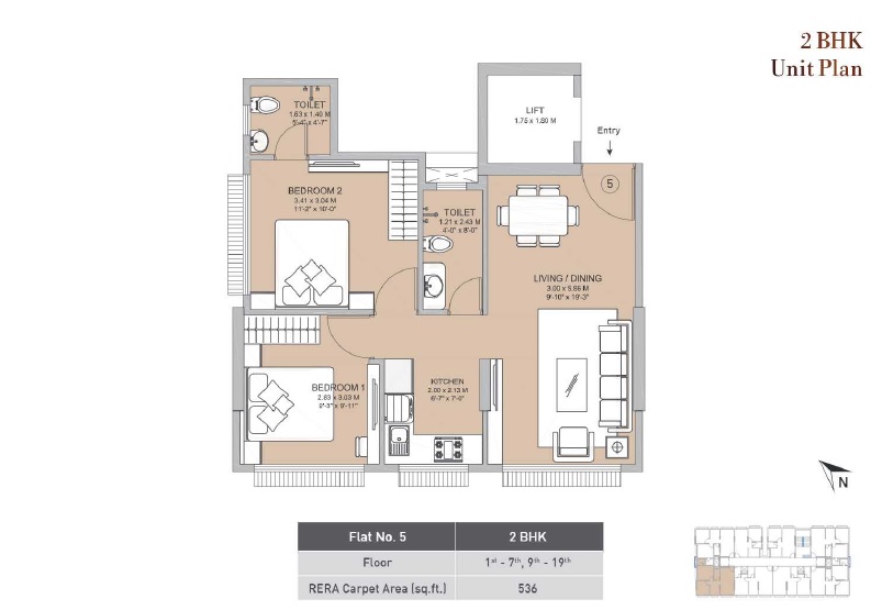 Sayba Heritage in Kurla East, Mumbai @ 82.90 Lac | Price List, Reviews ...