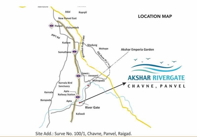 Akshar River Gate in Rasayani, Navi Mumbai @ 15.00 Lac - Floor Plans ...