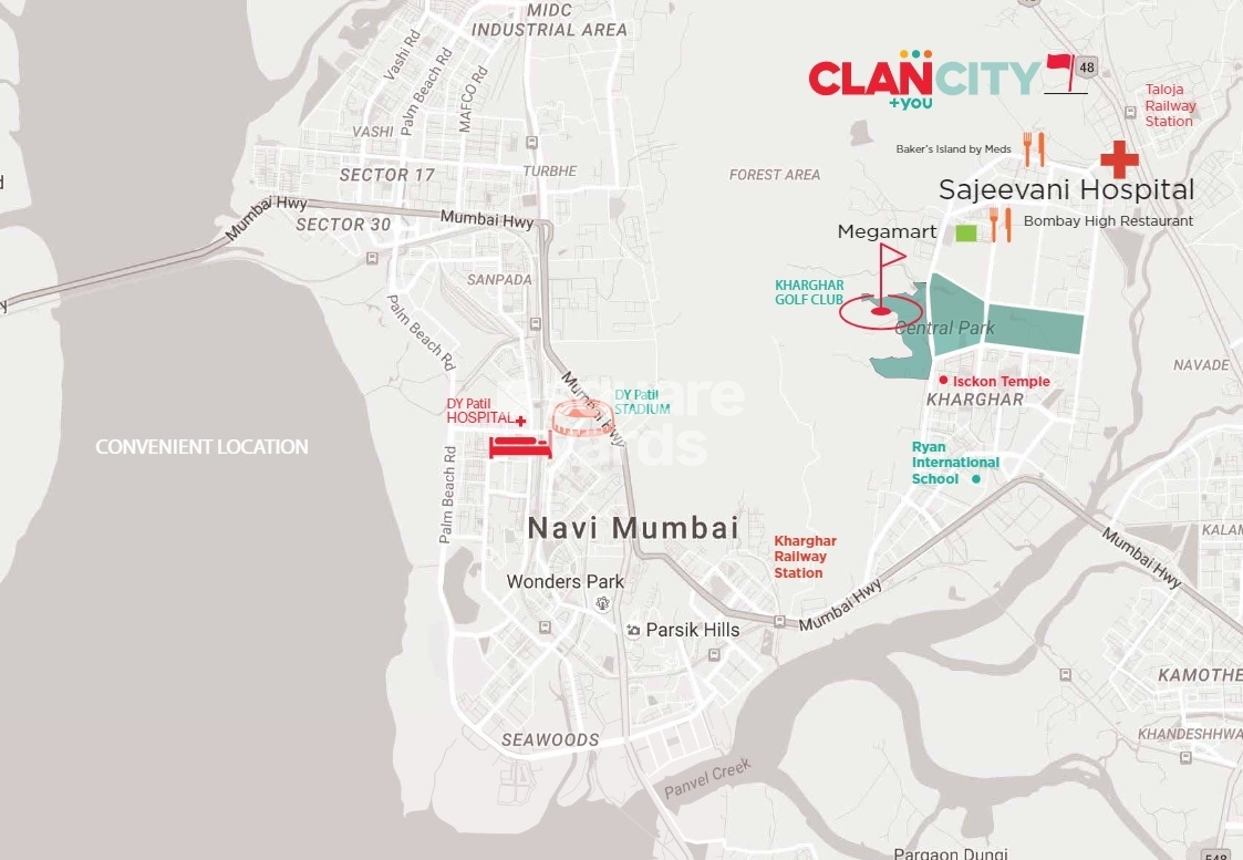 Clan City Topaz in Kharghar, Navi Mumbai @ Price on Request - Floor ...