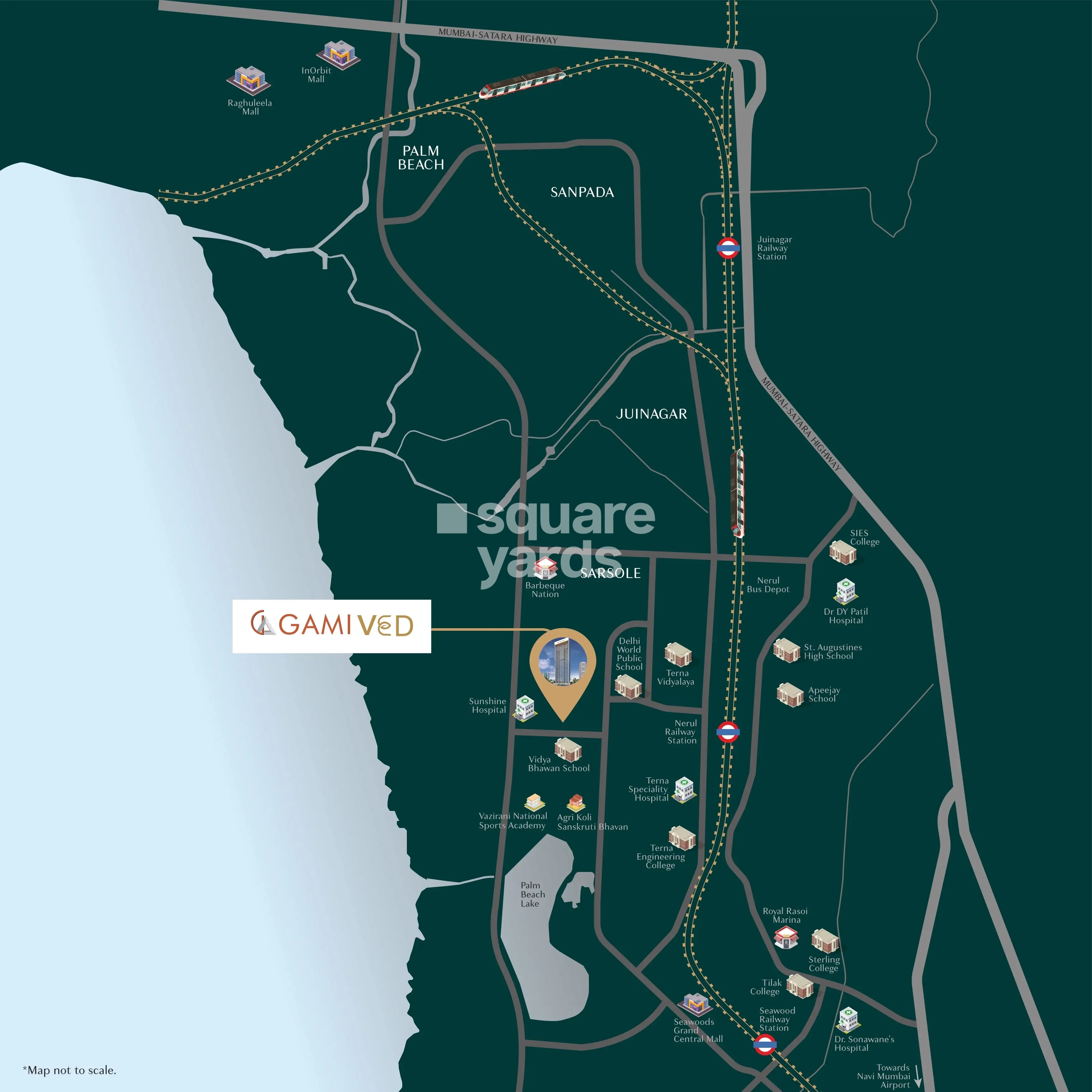 Gami Ved in Nerul Sector 18, Navi Mumbai @ 1.16 Cr - Floor Plans, Location Map & Reviews