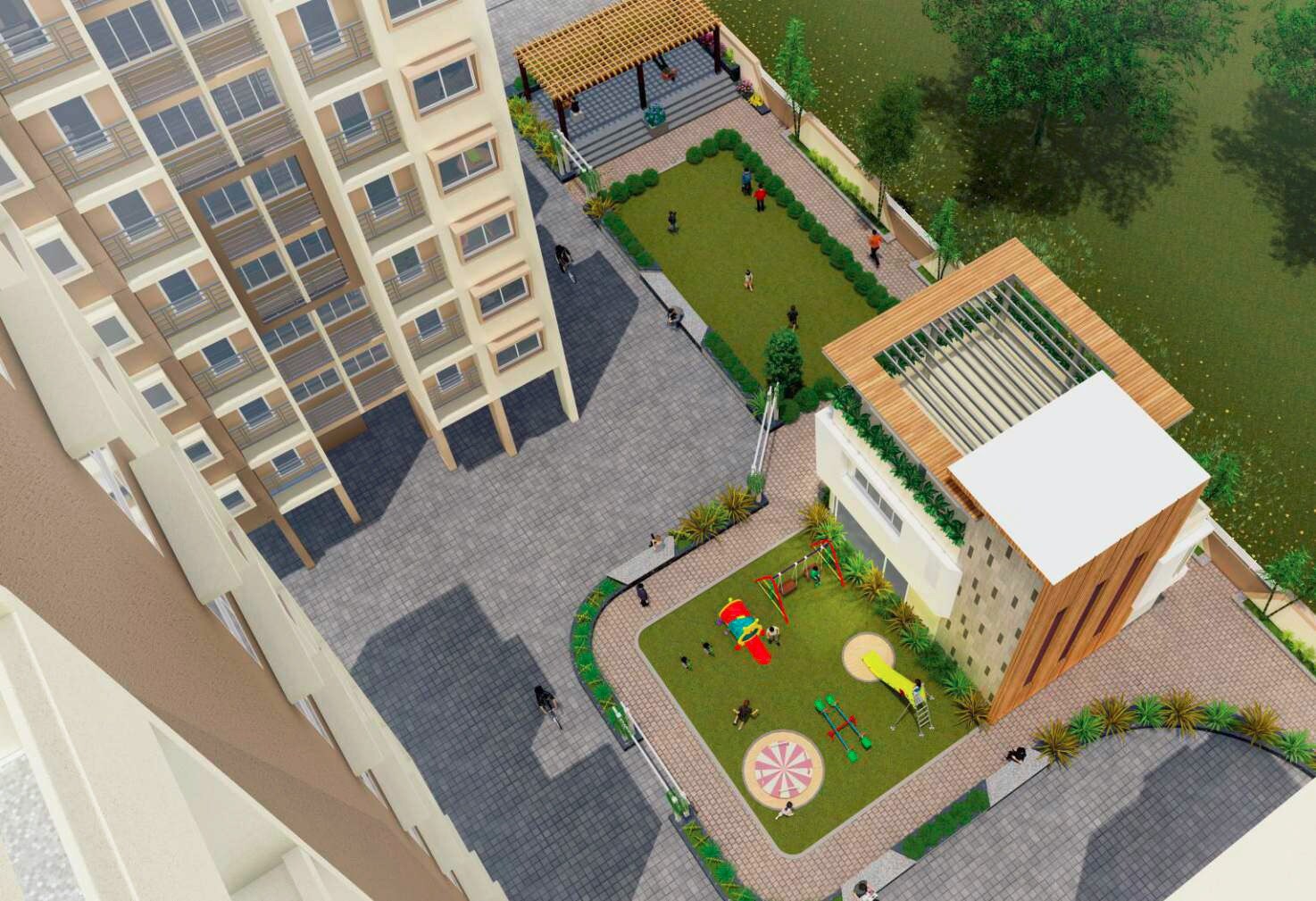 Rental 2 Bedroom 514 Sq.Ft. Apartment in HB Nandanvan, Taloja Navi ...