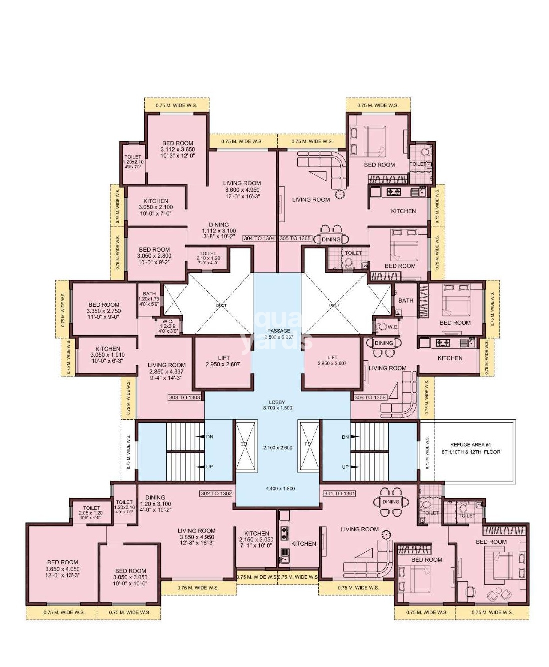 Manas Krishna Dhan in Kamothe, Navi Mumbai @ 55.00 Lac - Floor Plans ...