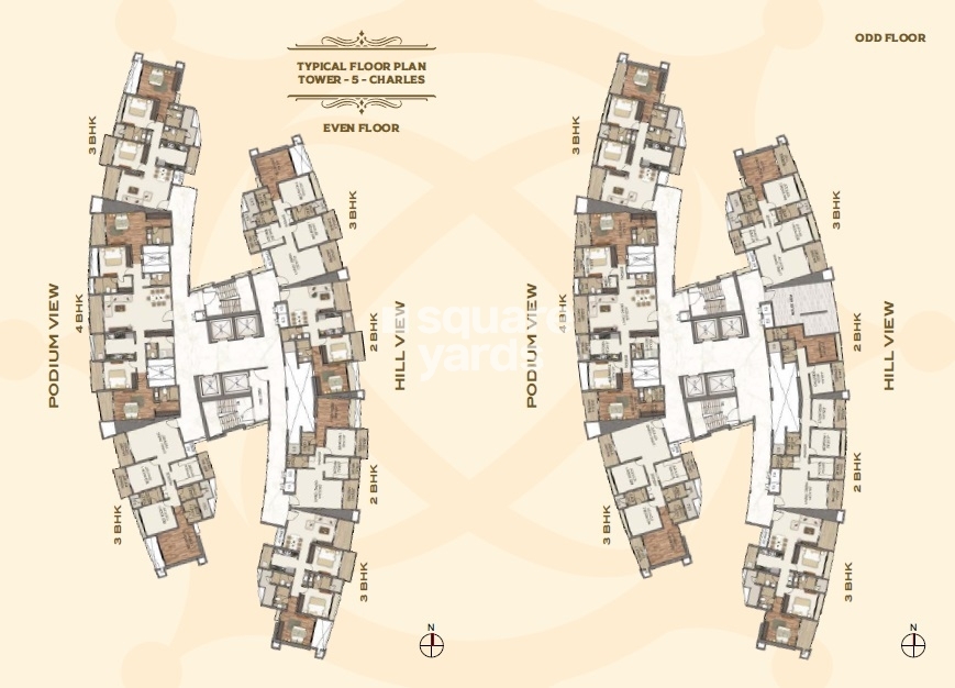 Paradise Sai World Empire in Kharghar, Navi Mumbai @ 1.53 Cr - Floor ...