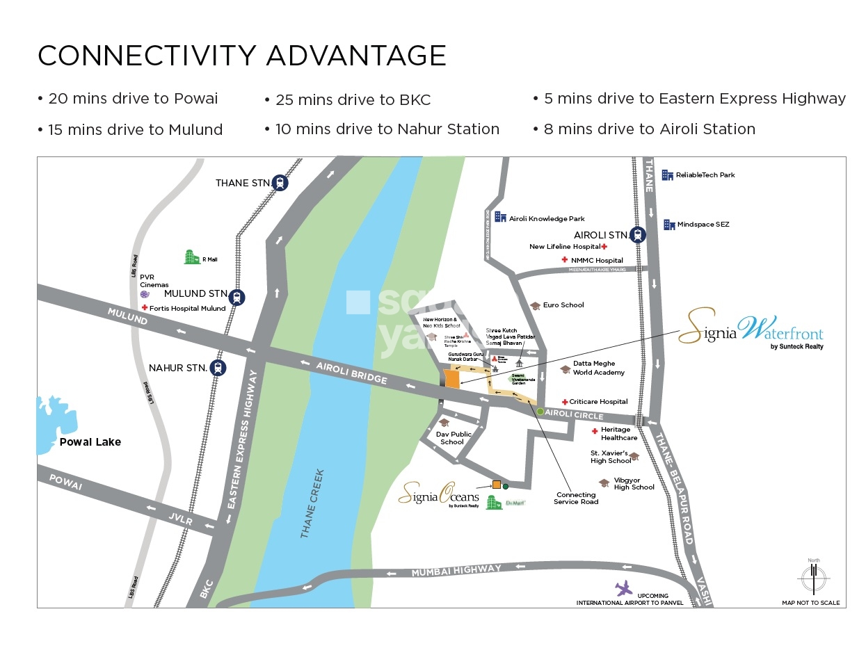Piramal Sunteck Signia Waterfront Airoli Sector 14, Navi mumbai - Price ...