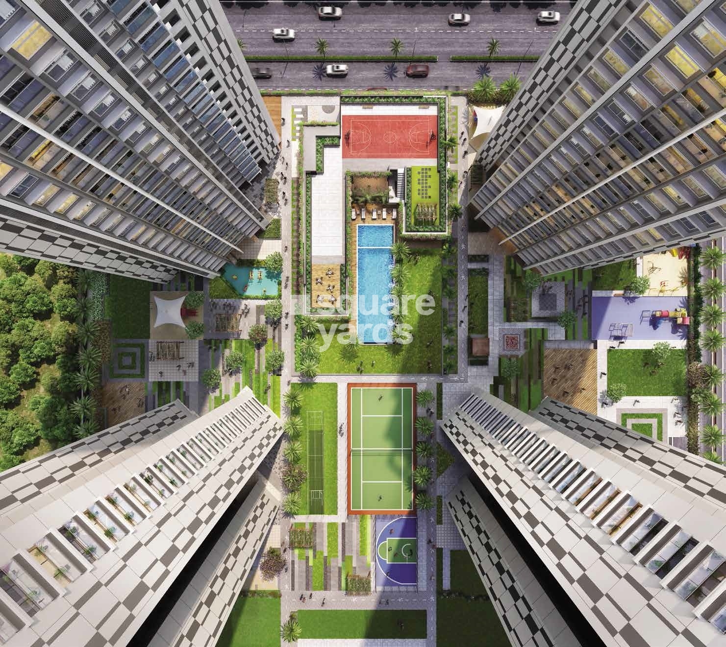 Raheja Solaris in Juinagar, Navi Mumbai @ 75.00 Lac - Floor Plans ...