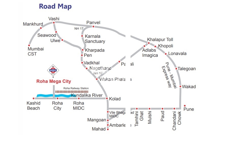 Roha Mega City in Roha, Navi Mumbai @ 8.73 Lac - Floor Plans, Location ...