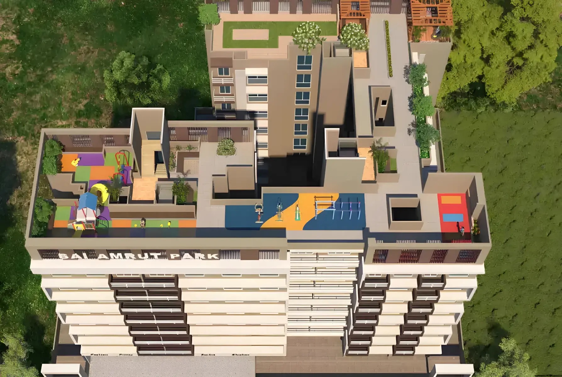 Trident Sai Amrut Park in Roadpali, Navi Mumbai @ 42.15 Lac - Floor ...