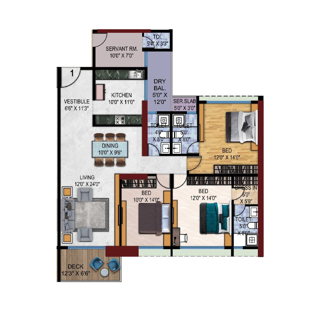 Metro Aykon Vashi Sector 19D, Navi Mumbai | Price List, Floor Plan ...