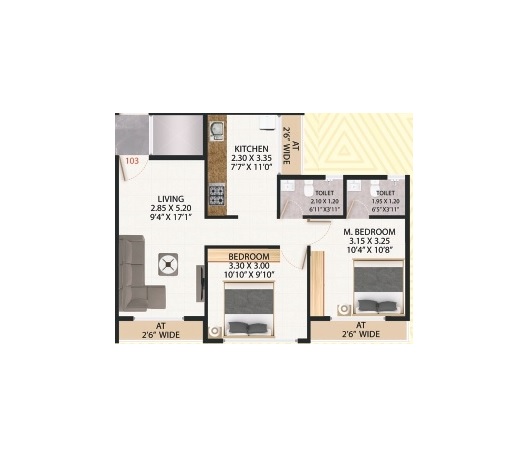 Siddhivinayak Vaastavya Residency Floor Plans - Karjat, Navi Mumbai