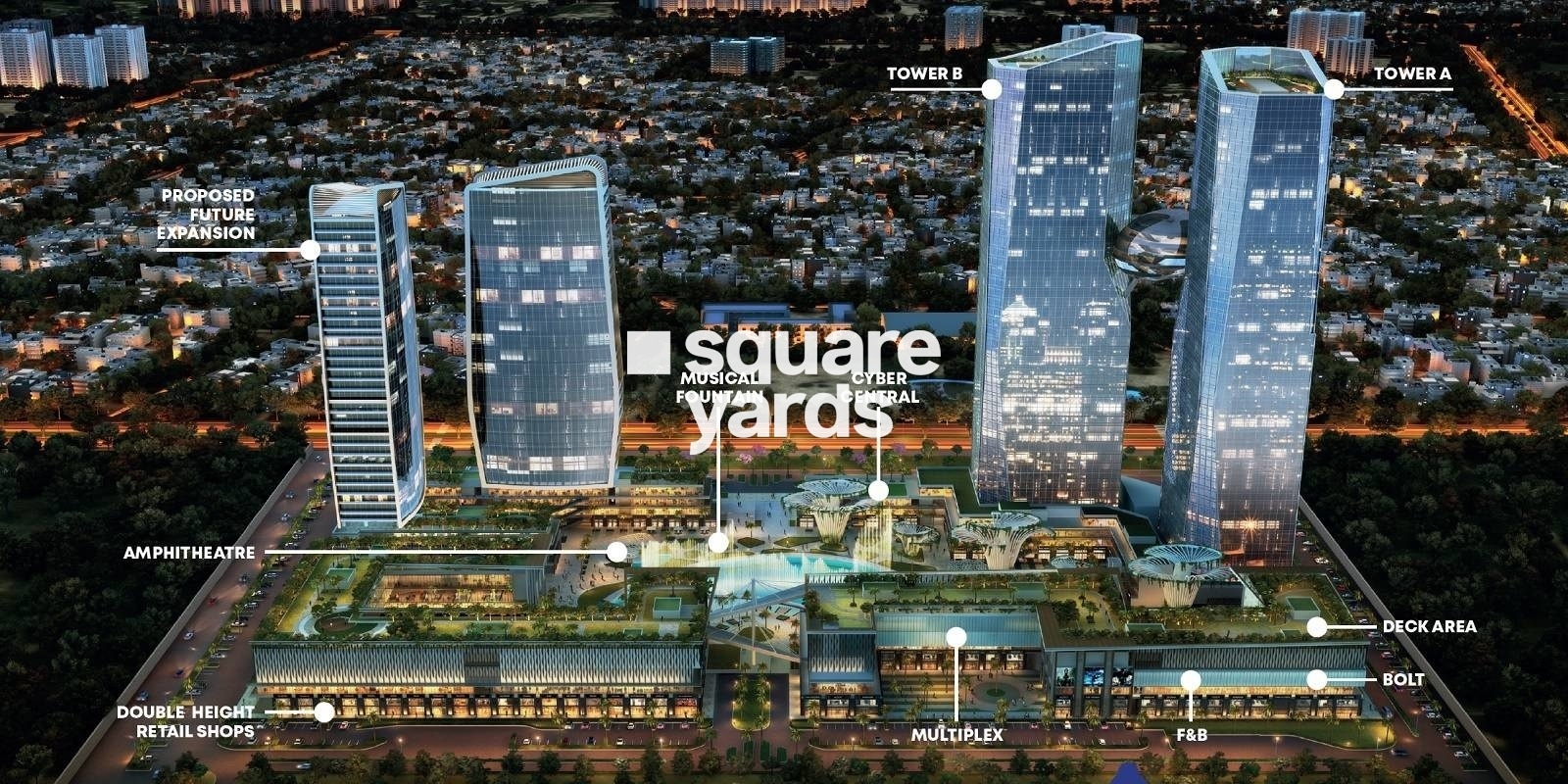 Bhutani Cyberthum Sector 140A, Noida - Price List, Project Info ...