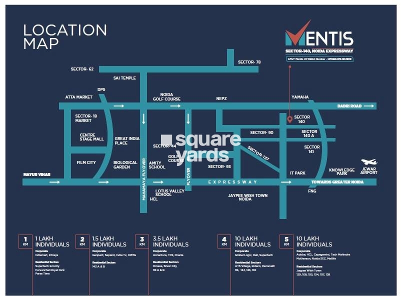 GYGY Mentis Sector 140 Noida Noida | Price List, Floor Plan & RERA Details