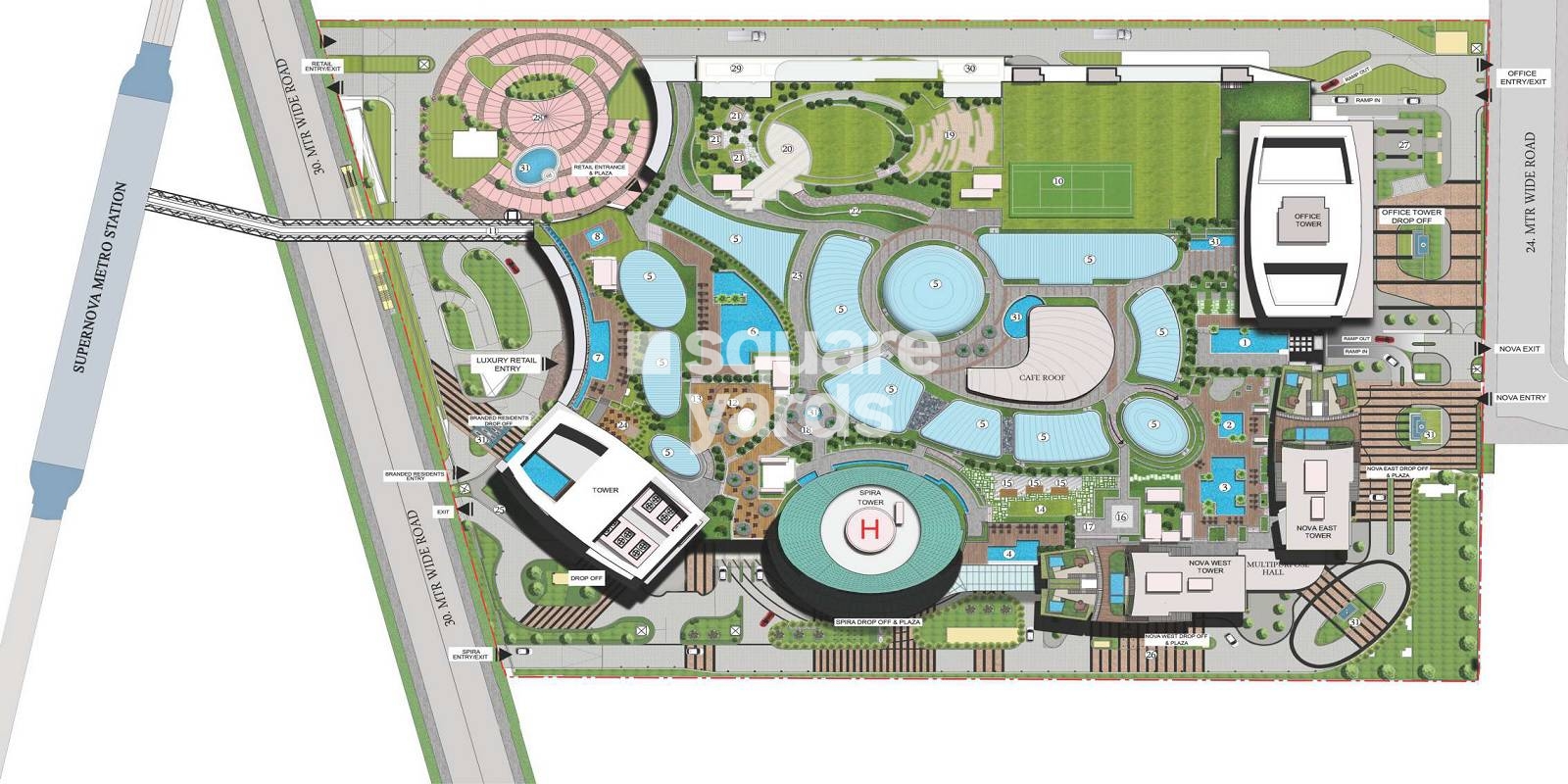 Supertech Supernova Nova Residences in Sector 94, Noida @ 2.55 Cr ...