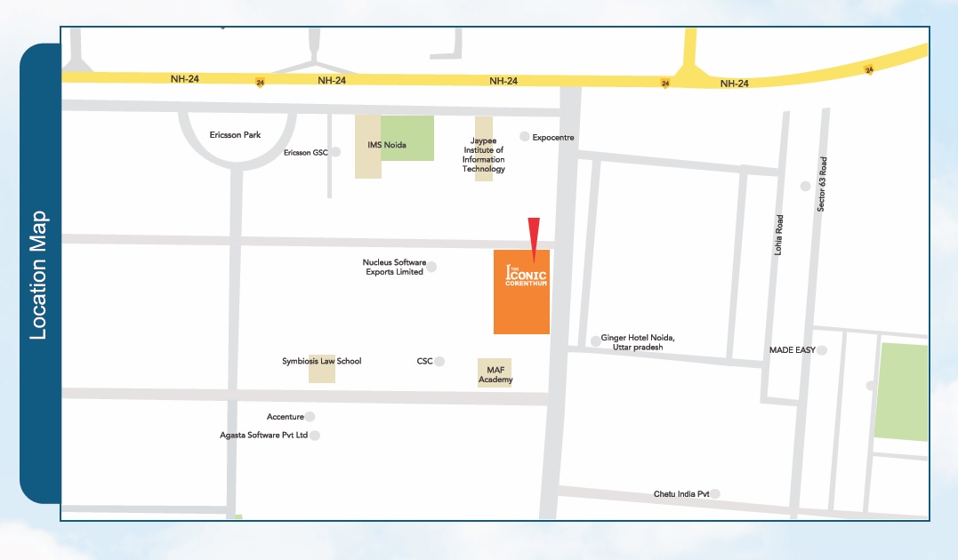 The Iconic Corenthum Sector 62 Noida | Price List, Floor Plan & RERA ...