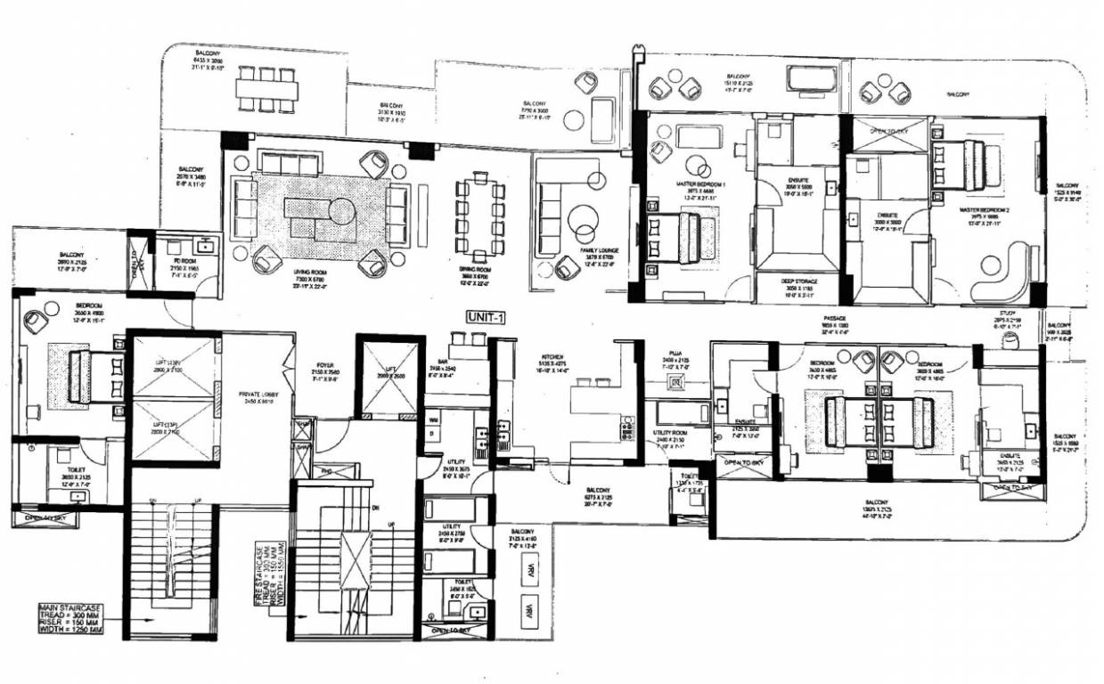 Ivory County Floor Plans - Sector 115, Noida