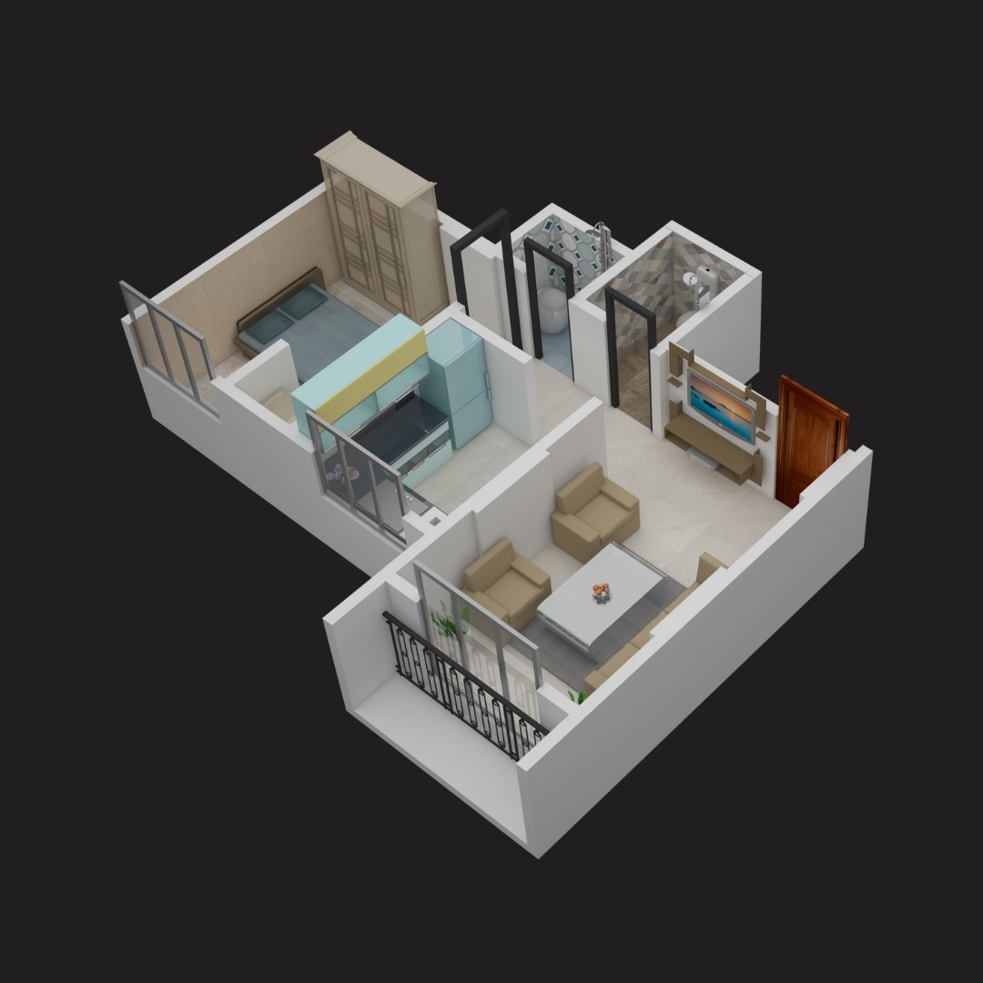 Neminath Hiloni Heights Floor Plans - Vasai East, Palghar