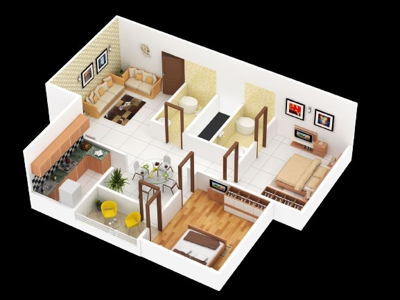 Neminath Hiloni Heights Floor Plans - Vasai East, Palghar
