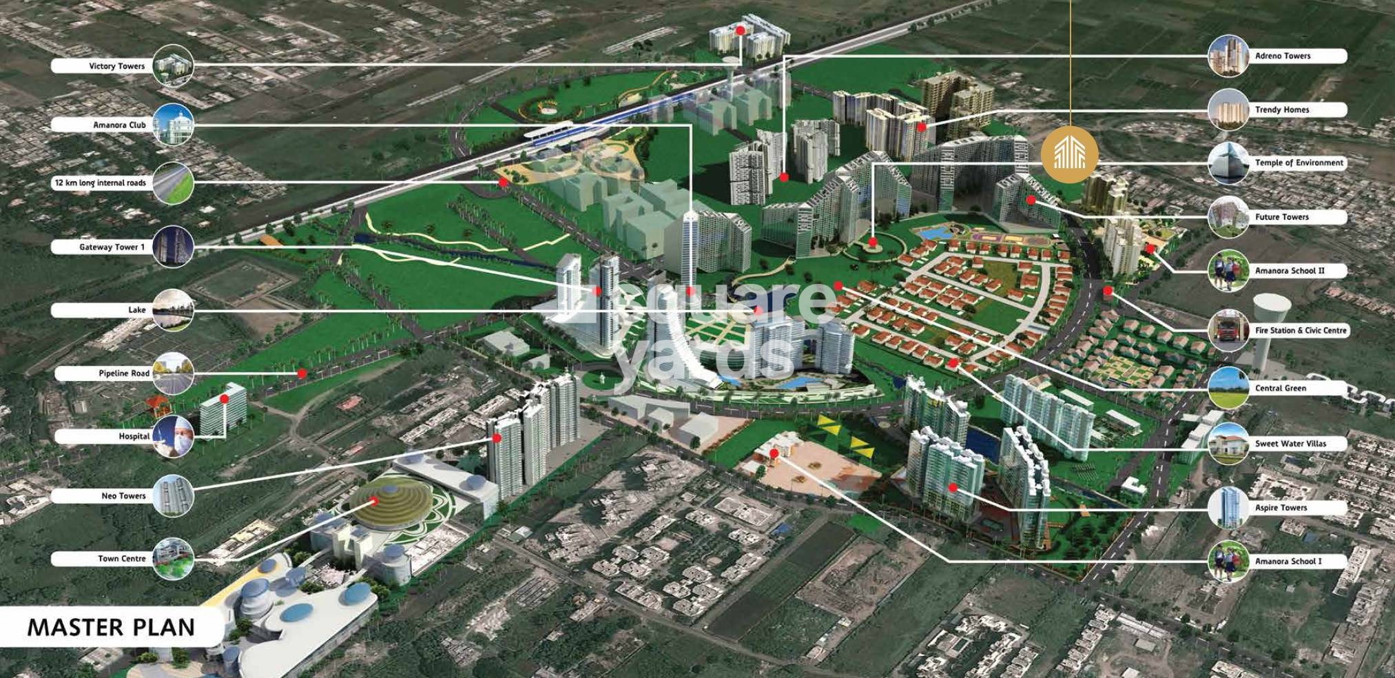 Amanora Ascent Towers Hadapsar Pune | Price List, Floor Plan & RERA Details
