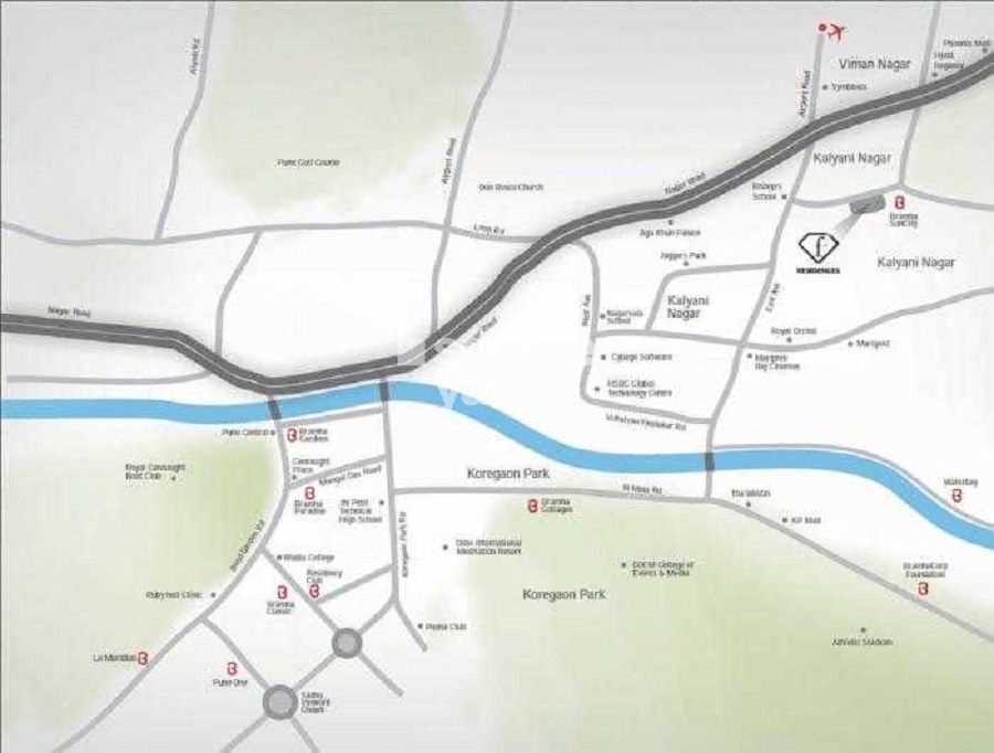 Brahmacorp F Residences Phase III in Kalyani Nagar, Pune @ 34.09 Lac ...