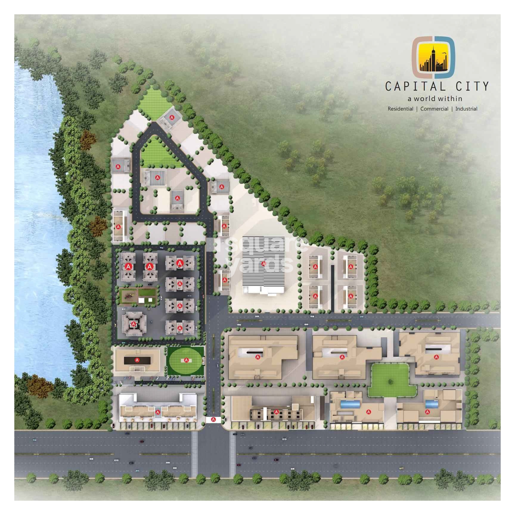 GDS Capital City in Chakan, Pune @ 25.00 Lac - Floor Plans, Location ...