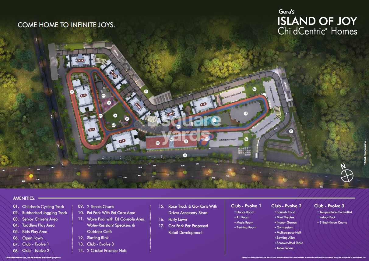 Gera Island of Joy in Kharadi, Pune @ 75.40 Lac - Floor Plans, Location ...