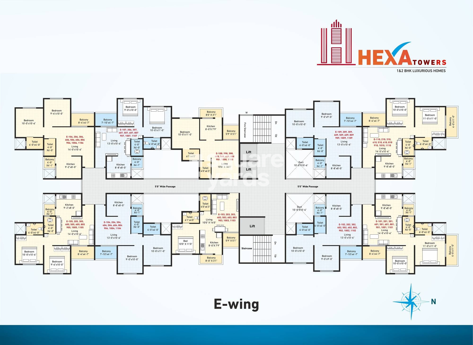 Hexa Towers in Moshi, Pune @ 39.50 Lac - Floor Plans, Location Map & Reviews