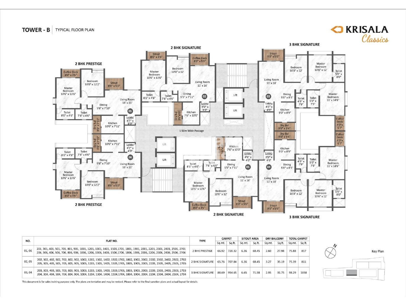 Krisala 41 Luxovert in Tathawade, Pune @ 79.52 Lac - Floor Plans ...