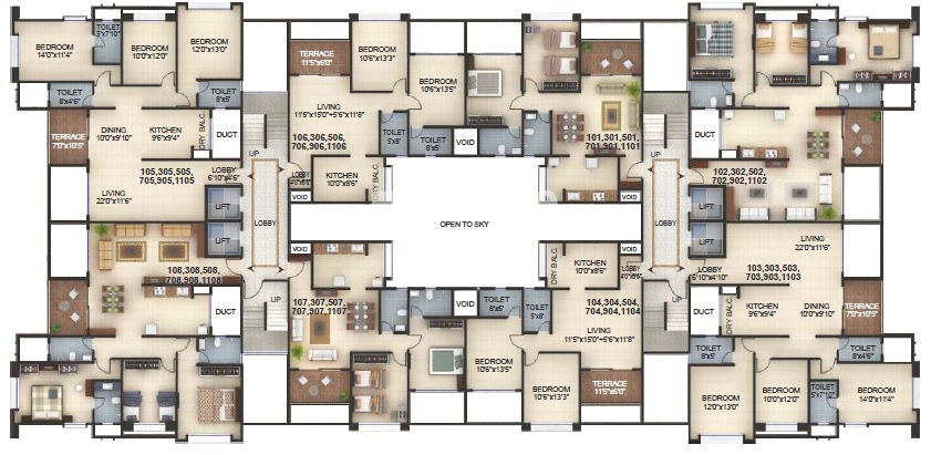 Kumar Picasso Hadapsar Pune | Price List, Floor Plan & RERA Details