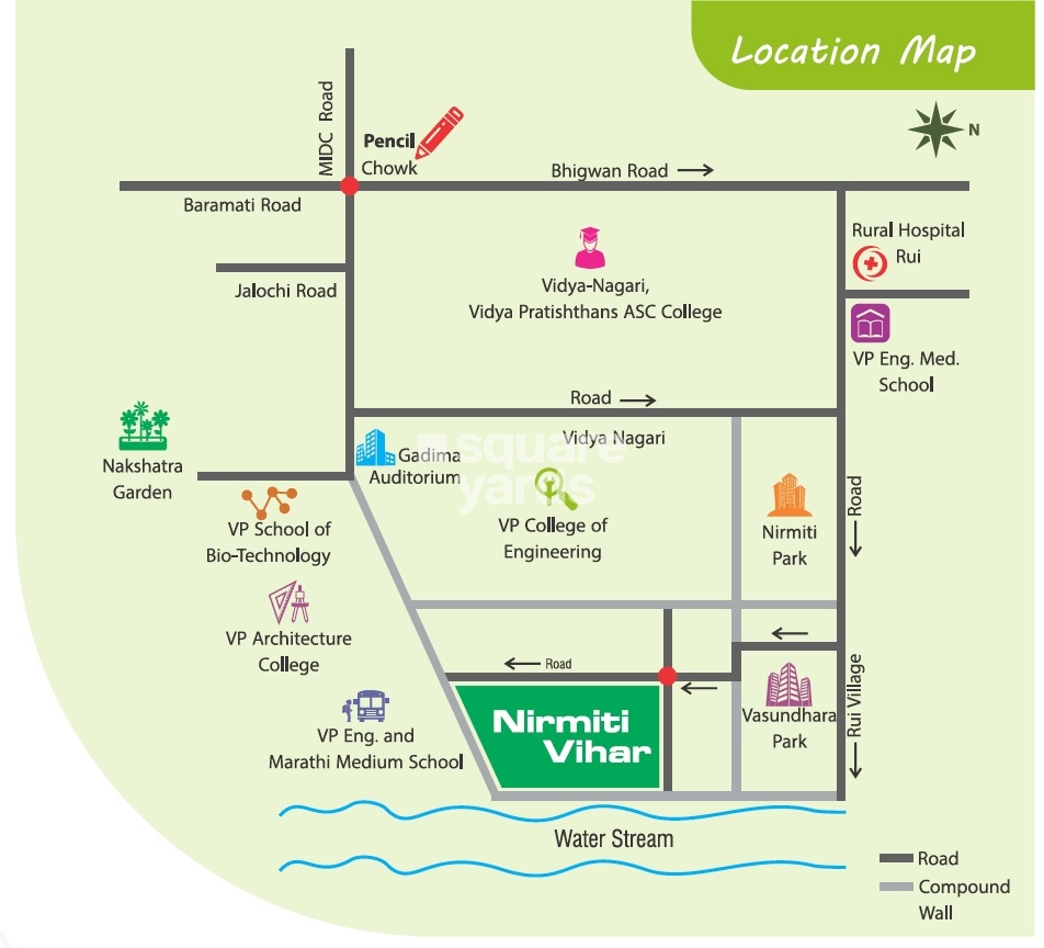 Nirmiti Vihar Baramati in Baramati, Pune @ Price on Request - Floor ...