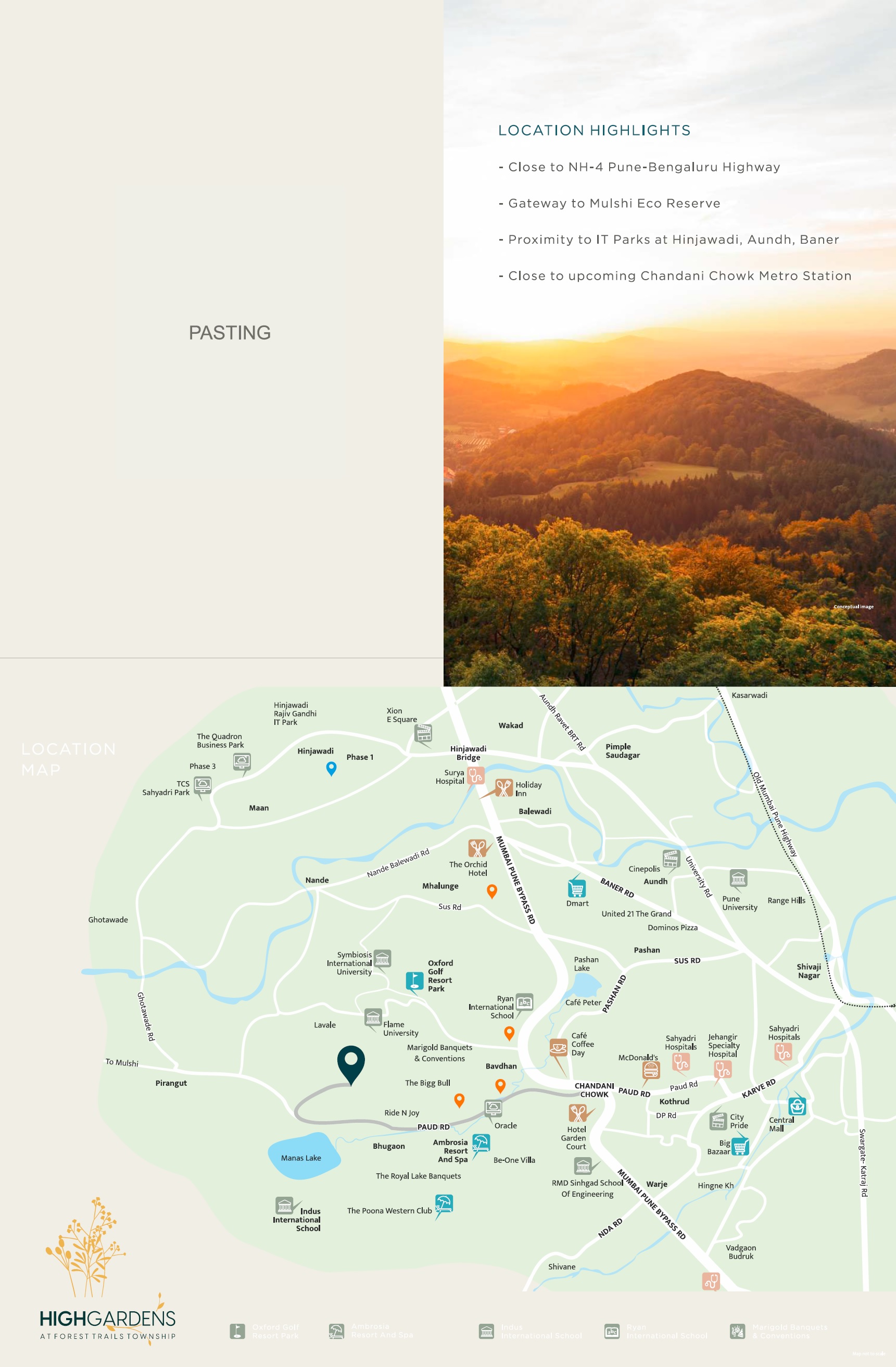 Paranjape Forest Trails High Gardens in Bhugaon, Pune @ 87.00 Lac ...