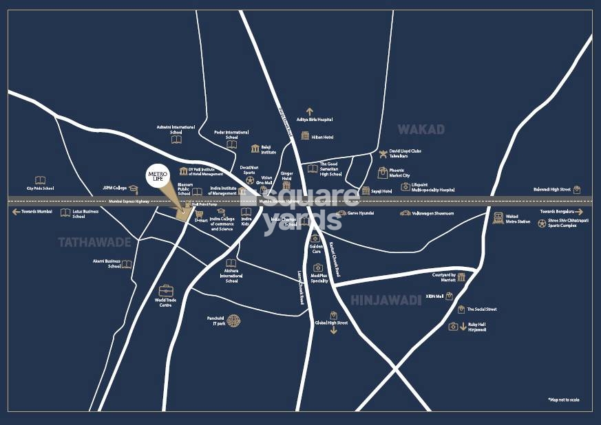 Rama Metro Life Ultima Residences in Tathawade, Pune @ 1.05 Cr - Floor ...