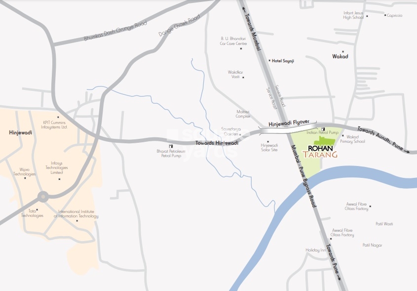 Rohan Tarang in Wakad, Pune @ 78.17 Lac - Floor Plans, Location Map ...