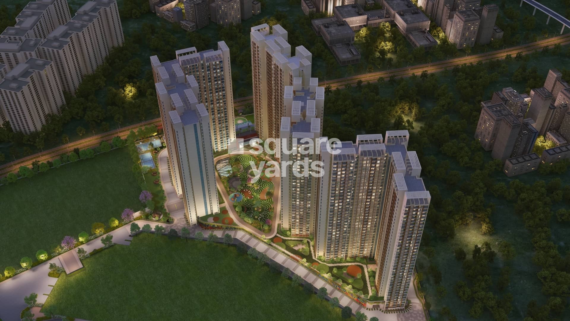 Runwal The Central Park in Chinchwad, Pune @ 69.00 Lac - Floor Plans ...