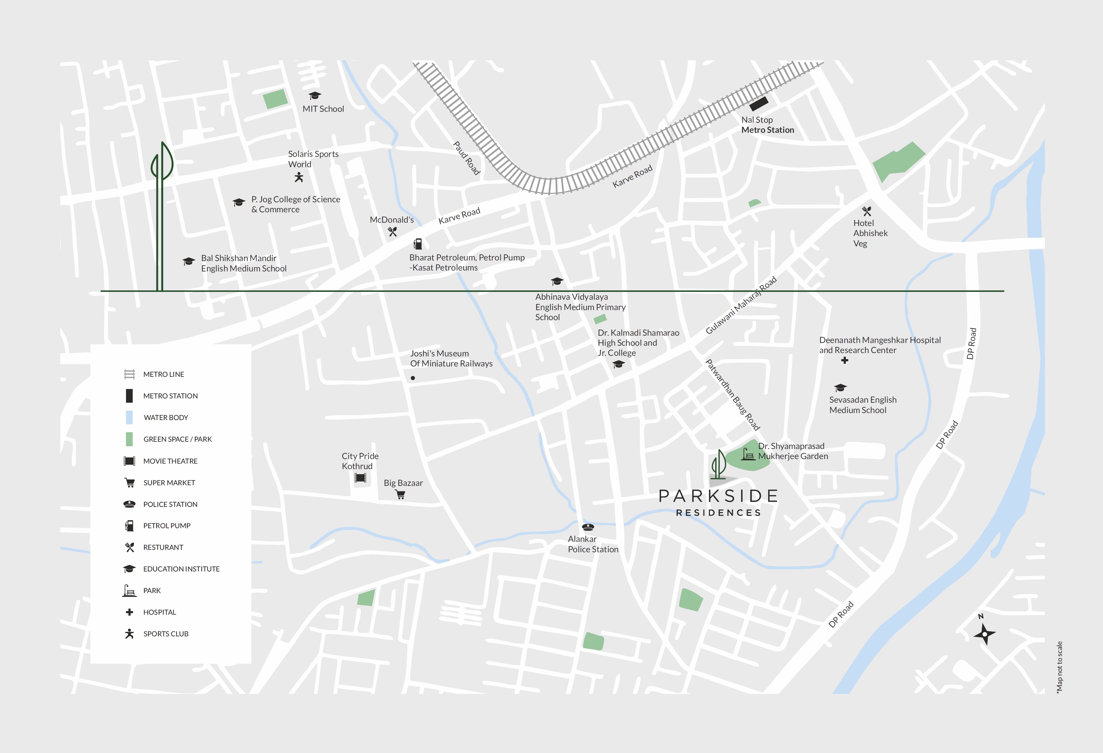 Sapp Parkside Residences in Erandwane, Pune @ 3.10 Cr - Floor Plans ...
