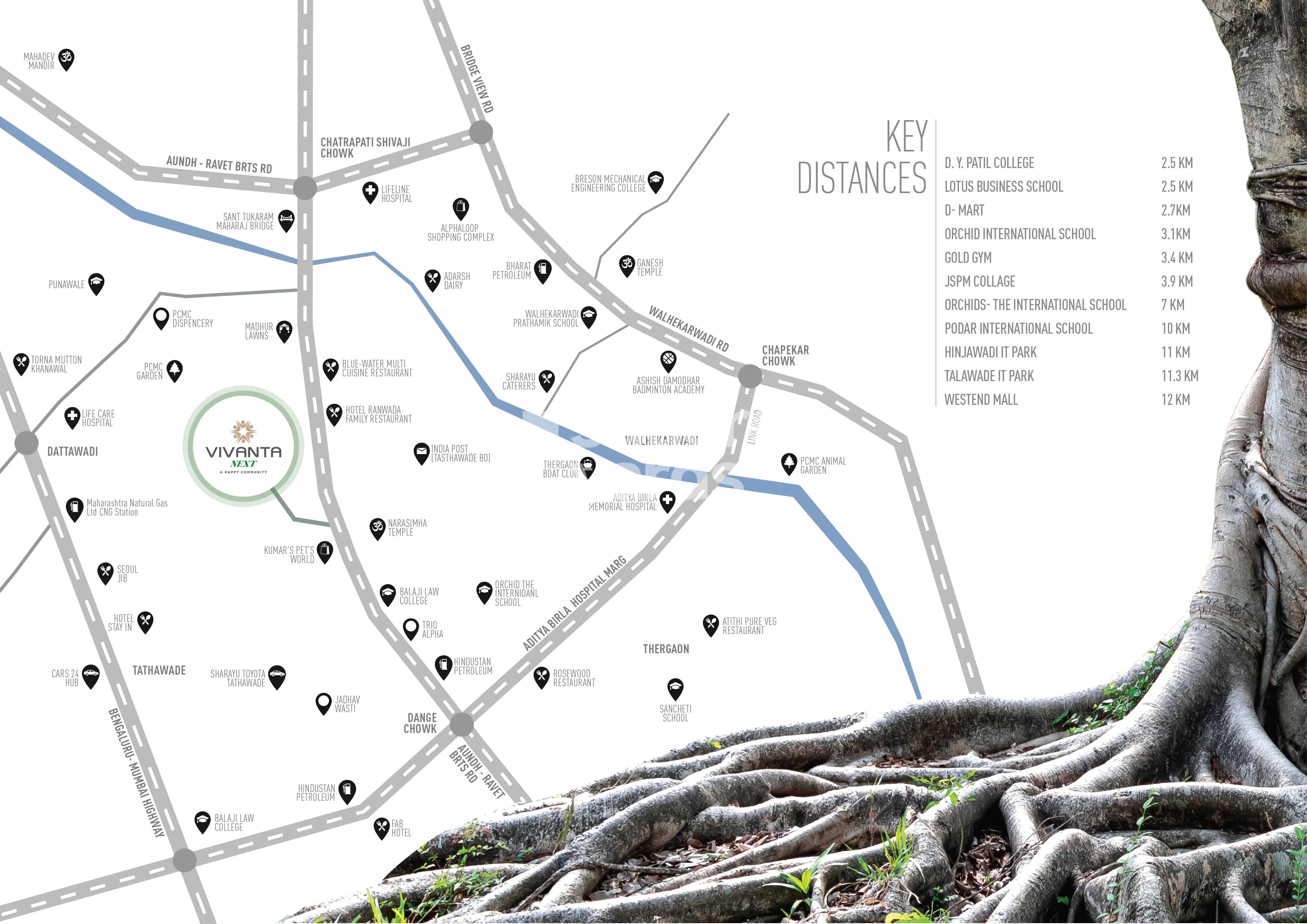 Shree Sonigara Vivanta Next in Tathawade, Pune @ 57.21 Lac - Floor Plans, Location Map & Reviews