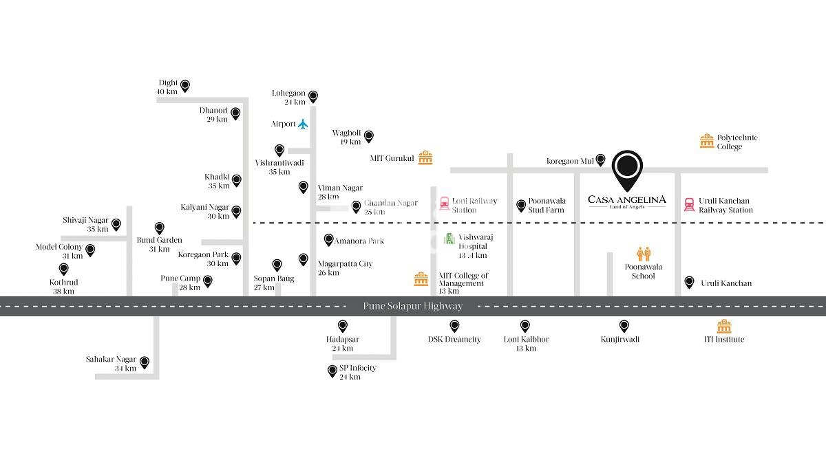 SVB Casa Angelina in Uruli Kanchan, Pune @ 40.00 Lac - Floor Plans ...