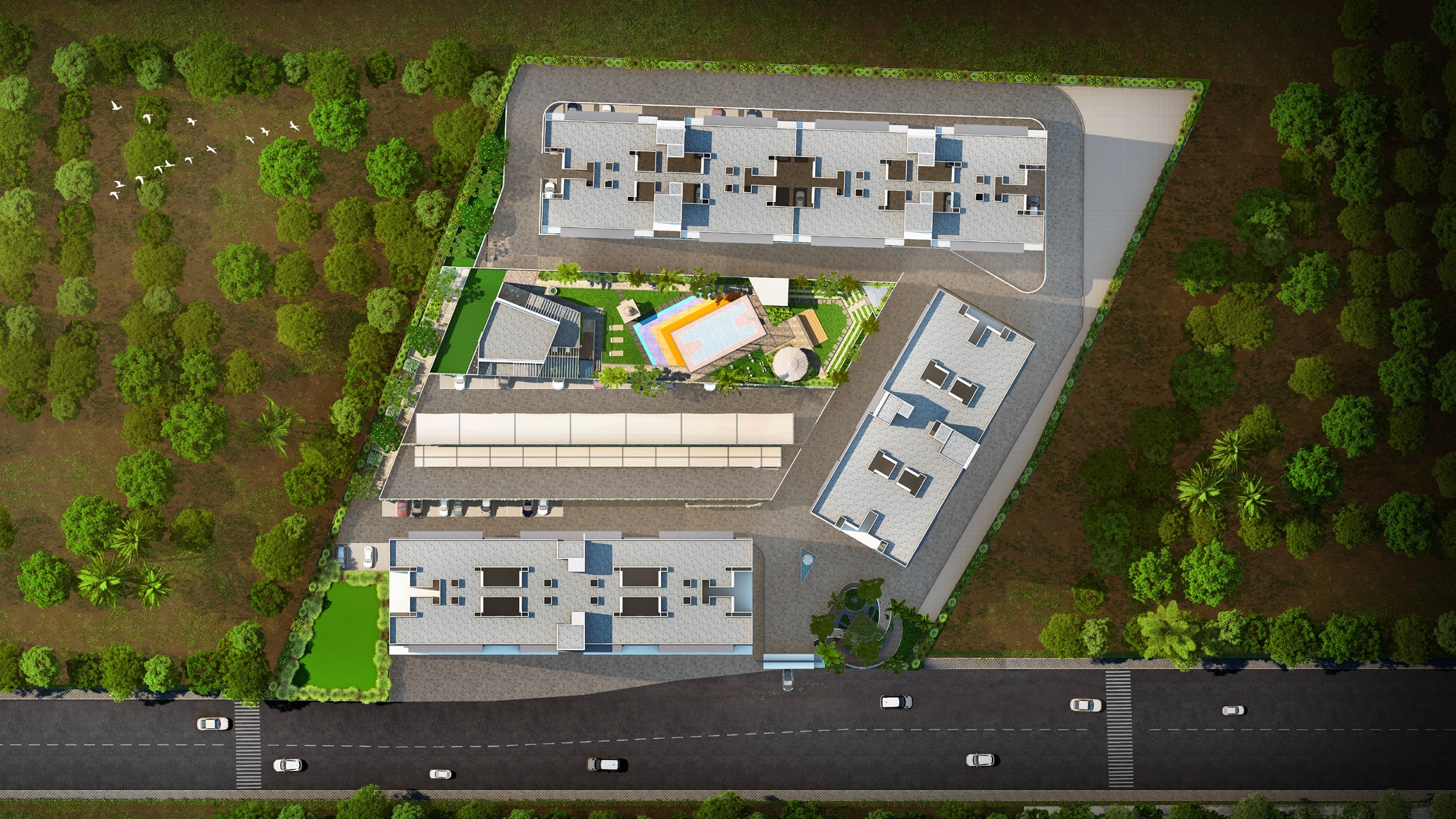 Tanish O2 in Charholi Budruk, Pune @ 34.50 Lac - Floor Plans, Location ...