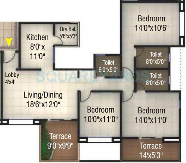Kumar Pinakin Baner, Pune | Price List, Floor Plan, Reveiws & RERA Details