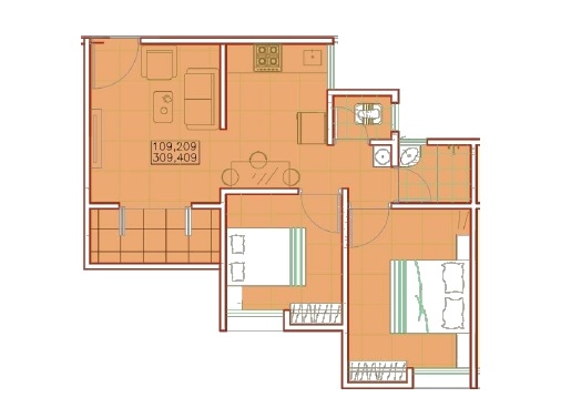 Maple Aapla Ghar Talegaon Dhamdhere Floor Plans - Talegaon Dhamdhere, Pune