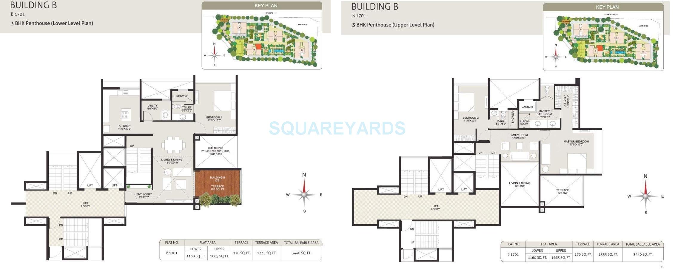 Marvel Albero Floor Plans - Kondhwa, Pune