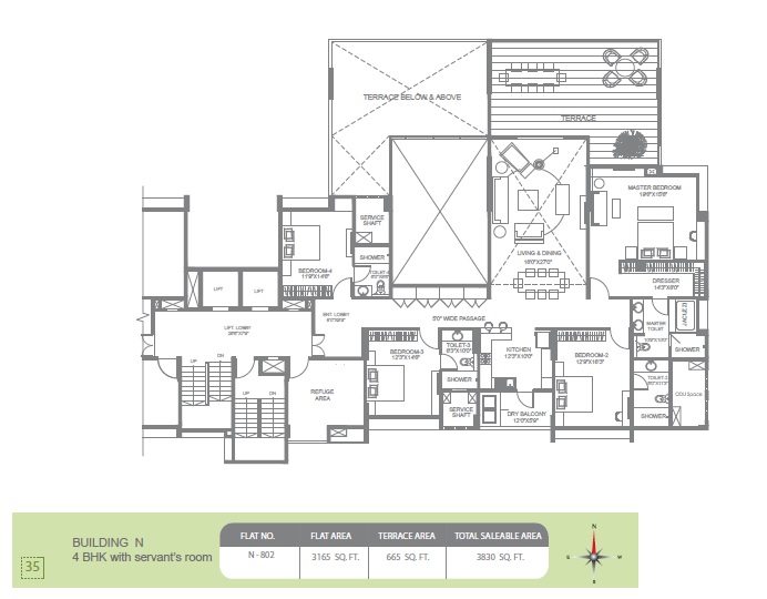 Marvel Bounty 2 Floor Plans - Hadapsar, Pune