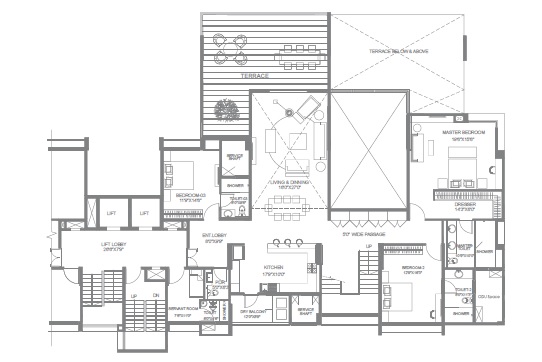 Marvel Bounty 2 Floor Plans - Hadapsar, Pune